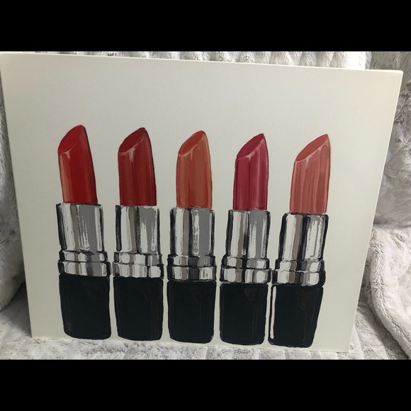 Colleen Karis | Wall Decor | Colleen Karis Lipstick Wall Art | Poshmark